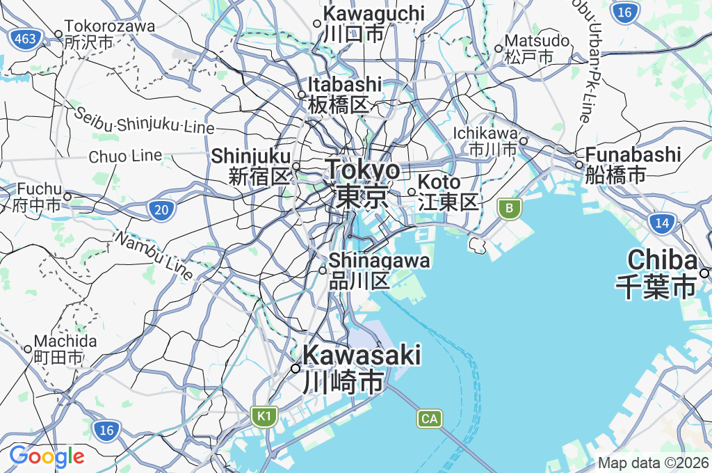Rainbow Bridge & Tokyo Bay Waterfront - Live Webcam | GeoWebcams